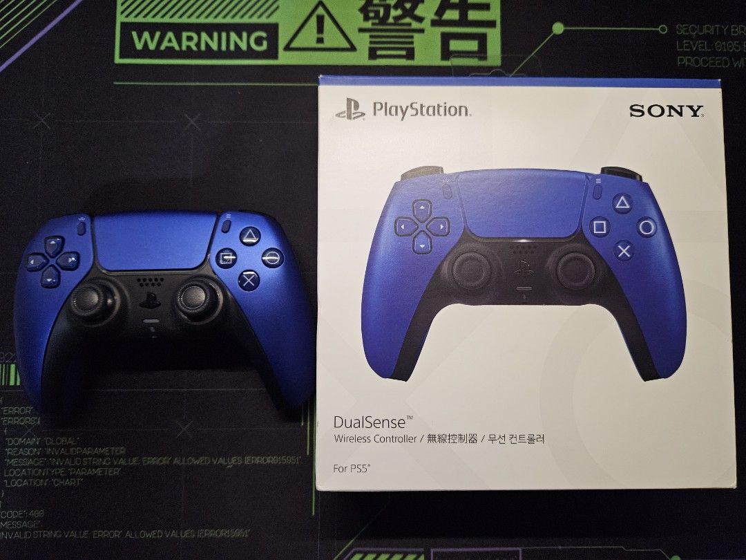 PS5 Dualsense Cobalt Blue, Video Gaming, Gaming Accessories ...