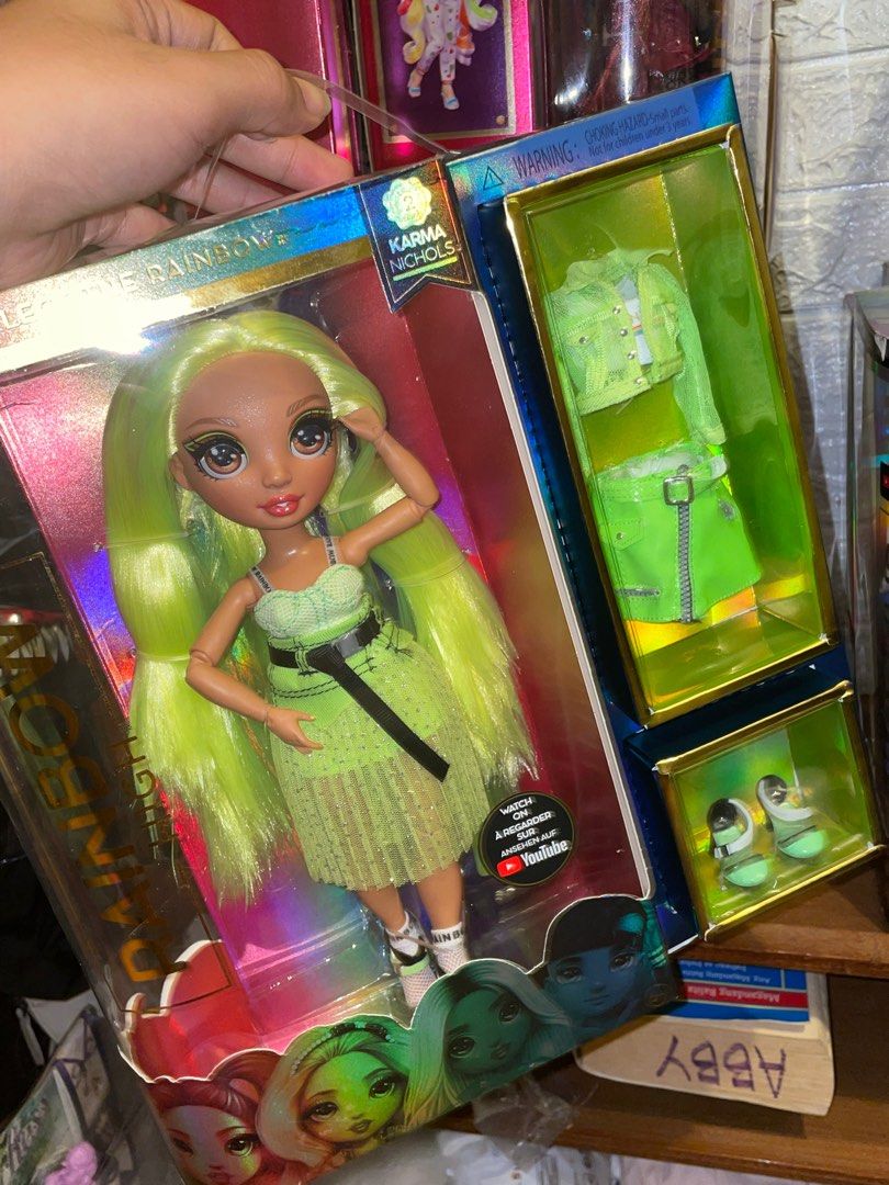 Rainbow high doll Karma nichols, Hobbies & Toys, Toys & Games on Carousell