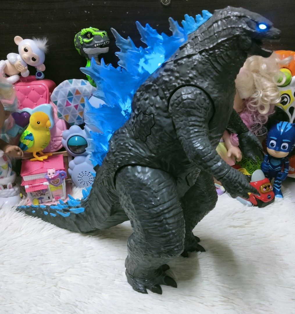 RARE Monsterverse Mega Heat Ray Godzilla Light Up Sounds Figure 13 ...