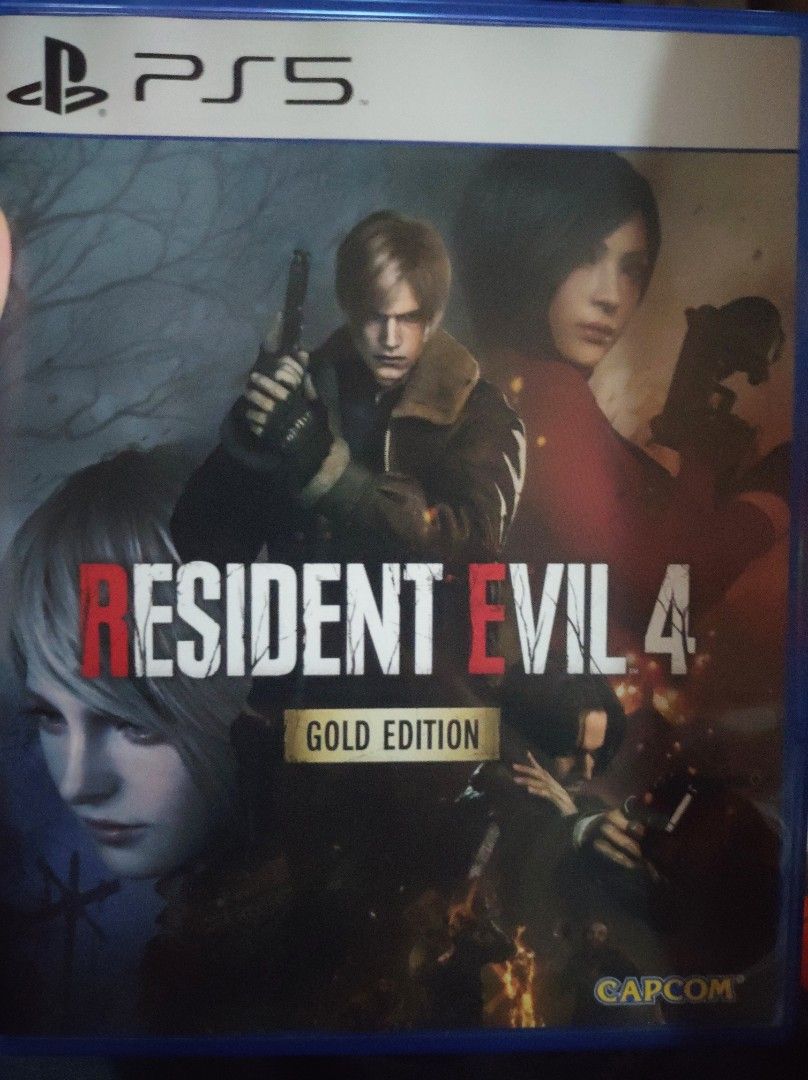 Re4 remake gold edition for trade only for metal gear solid master ...