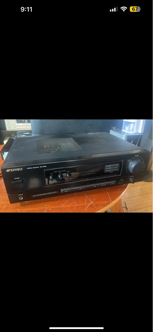 Sansui Stereo Receiver Amplifier( RZ-1900), Audio, Soundbars, Speakers ...