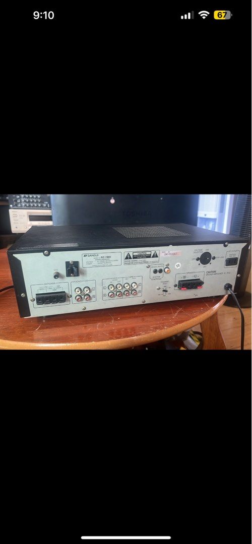 Sansui Stereo Receiver Amplifier( RZ-1900), Audio, Soundbars, Speakers ...