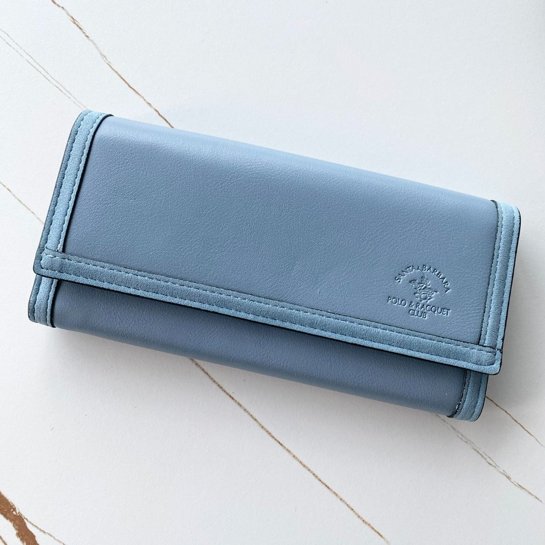 Santa Barbara Polo & Racquet Club Ladies Wallet #162 with Border Trim ...