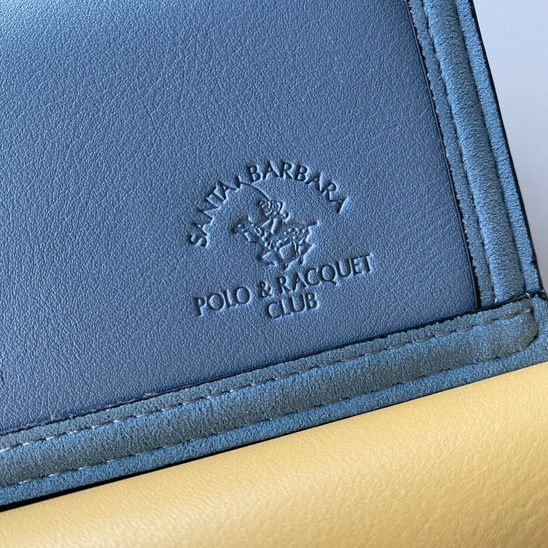 Santa Barbara Polo & Racquet Club Ladies Wallet #162 with Border Trim ...
