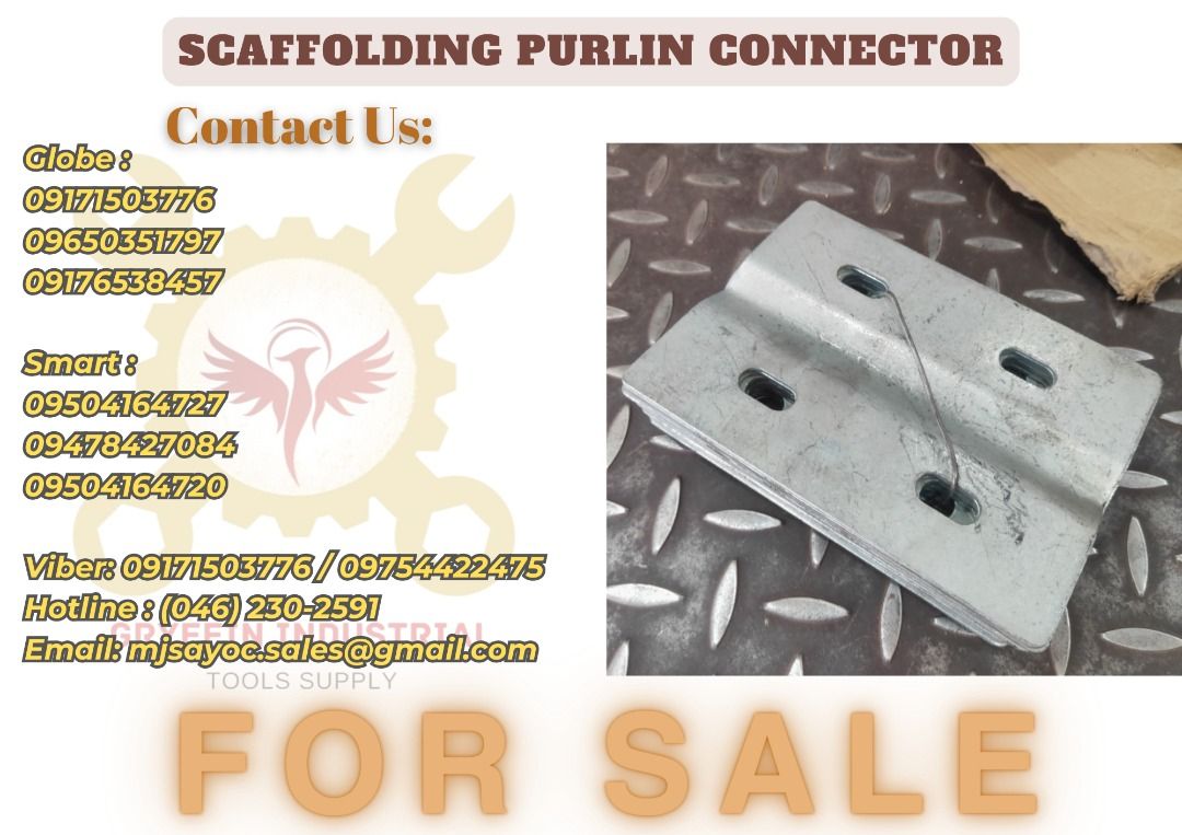 SCAFFOLDING PURLIN CONNECTOR, Commercial & Industrial, Construction ...