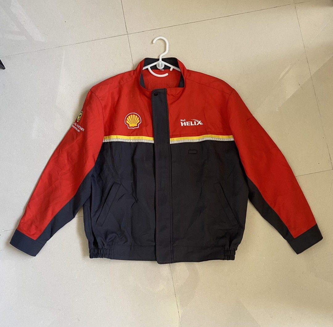 Scuderia Ferrari X Shell Racing Jacket, Men's Fashion, Coats, Jackets ...