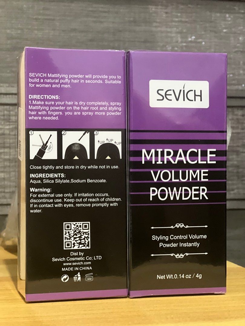 Sevich Miracle Hair Volume Powder, Beauty & Personal Care, Hair on ...