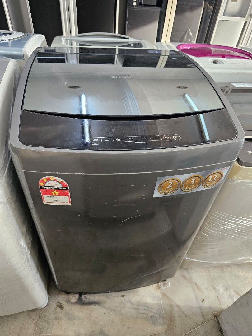 Sharp 16kg inverter washing machine, TV & Home Appliances, Washing Machines and Dryers on Carousell