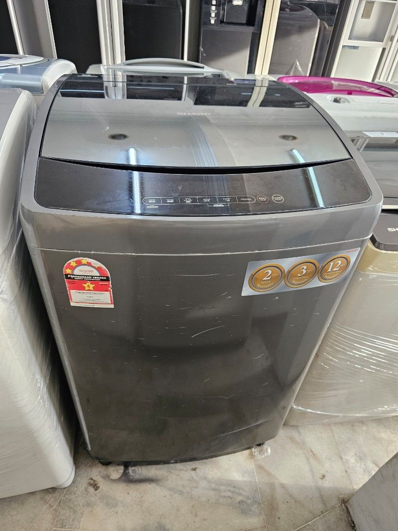 Sharp 16kg inverter washing machine, TV & Home Appliances, Washing Machines and Dryers on Carousell