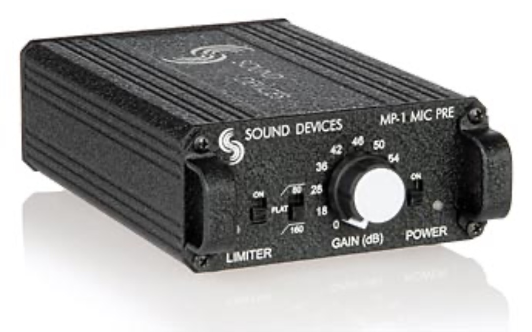 Sound Devices MP-1, Battery-powered single-channel microphone ...