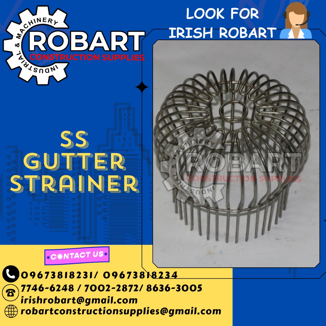 SS STRAINER GUTTER, Commercial & Industrial, Construction Tools ...