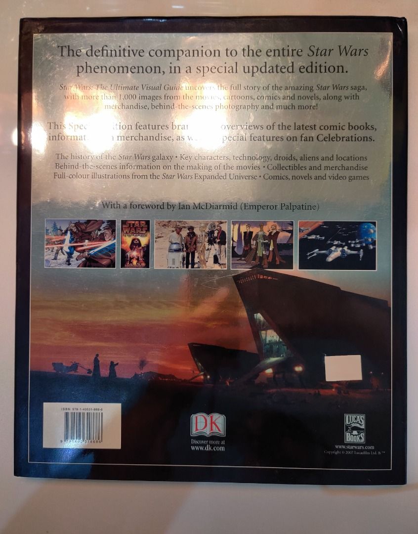 Star Wars The Ultimate Visual Guide, Hobbies & Toys, Books & Magazines ...