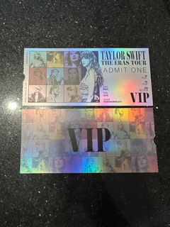 Taylor Swift VIP ticket souvenir 2024, Hobbies & Toys, Memorabilia ...