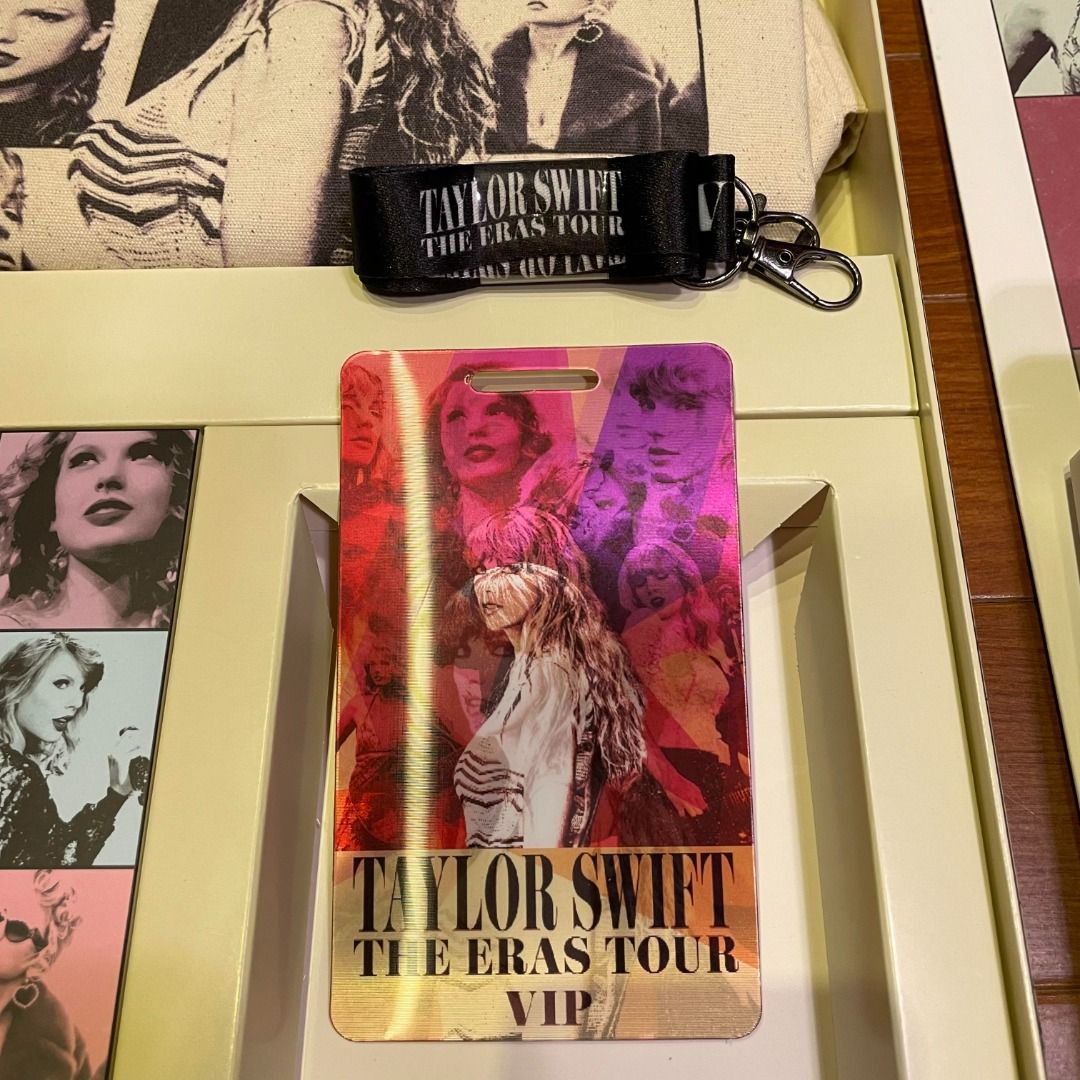 Taylor Swift The Eras Tour VIP Package 東京場VIP禮盒 泰勒絲演唱會限量週邊商品, 書籍、休閒與玩具 ...