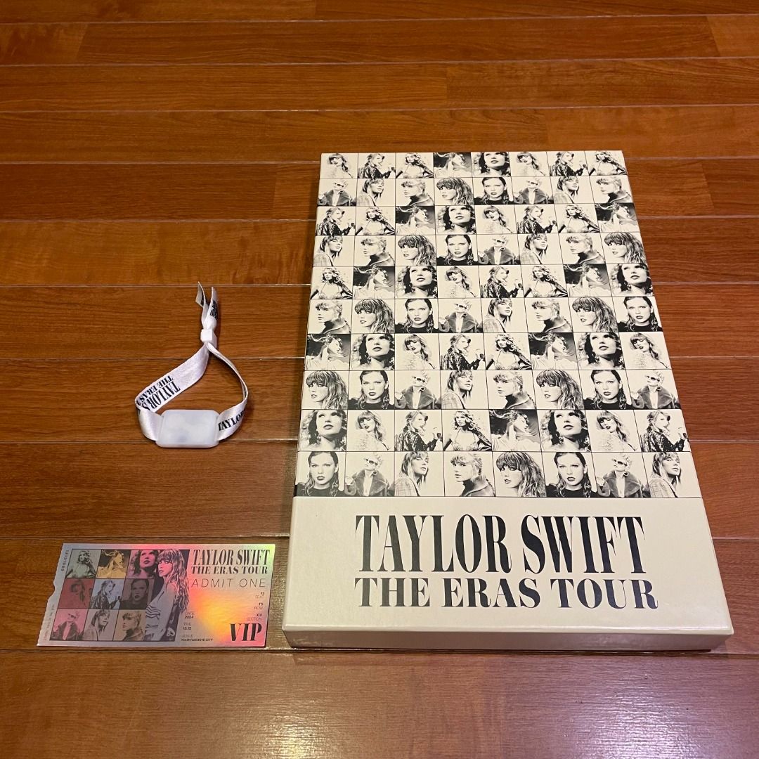 Taylor Swift The Eras Tour VIP Package 東京場VIP禮盒 泰勒絲演唱會限量週邊商品, 書籍、休閒與玩具 ...