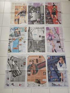 Taylor Swift Straits Times Infographic Eras Tour 9 Posters, Hobbies ...