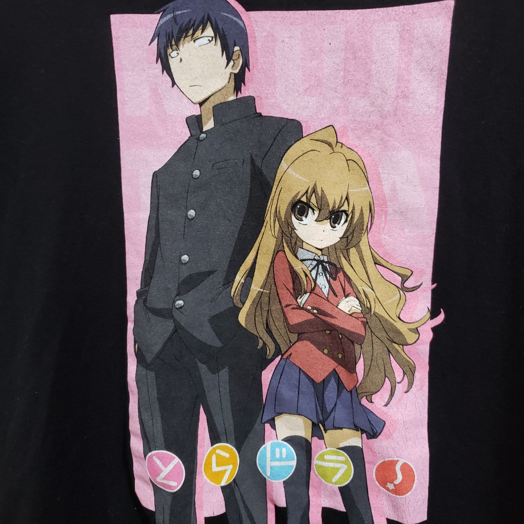 Toradora Anime Shirt, Men's Fashion, Tops & Sets, Tshirts & Polo Shirts ...