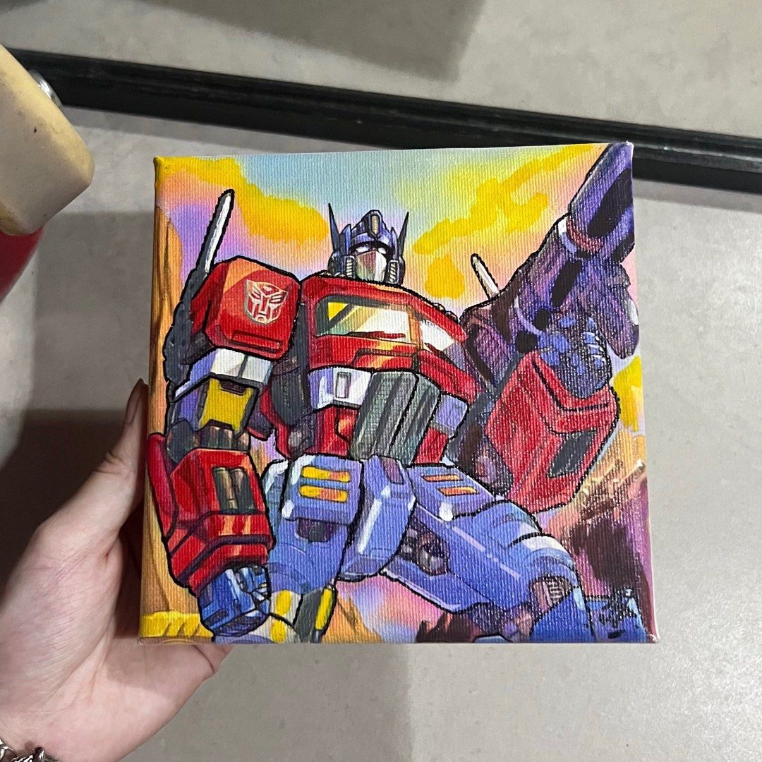 Transformer Painting, Hobbies & Toys, Stationery & Craft, Art & Prints ...