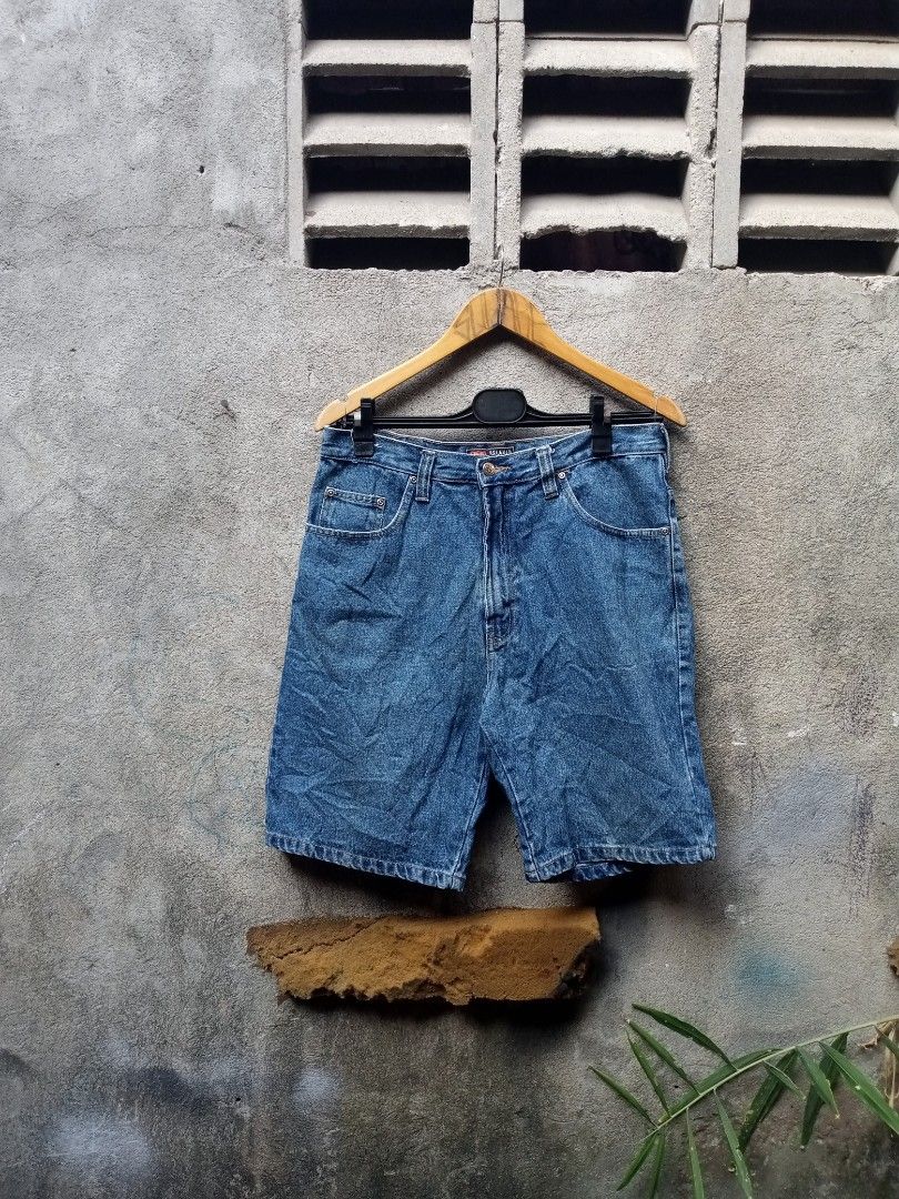 VINTAGE ROUTE 66 JORTS, Men's Fashion, Bottoms, Shorts on Carousell