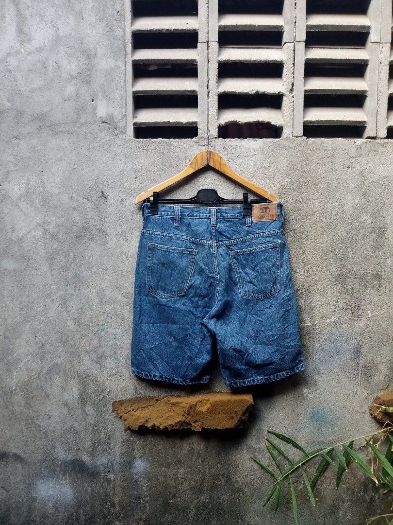 VINTAGE ROUTE 66 JORTS, Men's Fashion, Bottoms, Shorts on Carousell