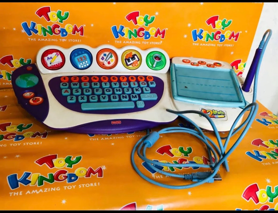 VTech Fun 2 learn console keyboard, Hobbies & Toys, Toys & Games on ...