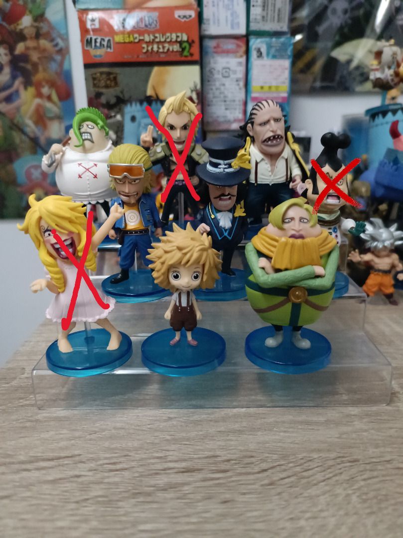 WCF Collection 1 - One Piece, Hobbies & Toys, Toys & Games on Carousell
