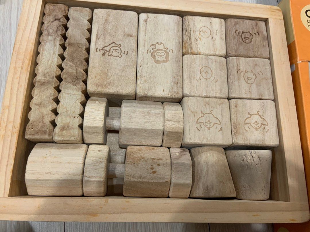 日本woody puddy 積木, 書籍、休閒與玩具, 玩具、公仔、桌遊在旋轉拍賣