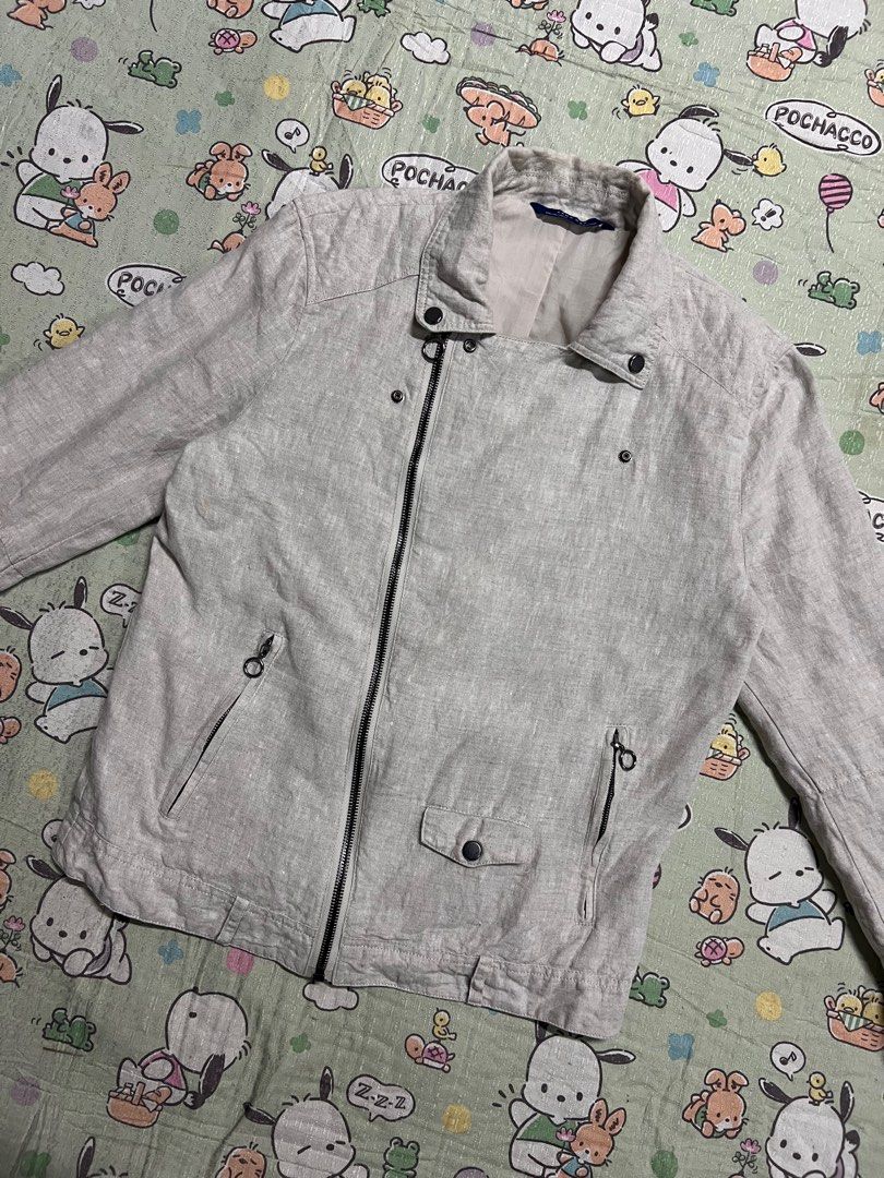 ZARA MAN Linen Jackets, Men's Fashion, Coats, Jackets and Outerwear on ...