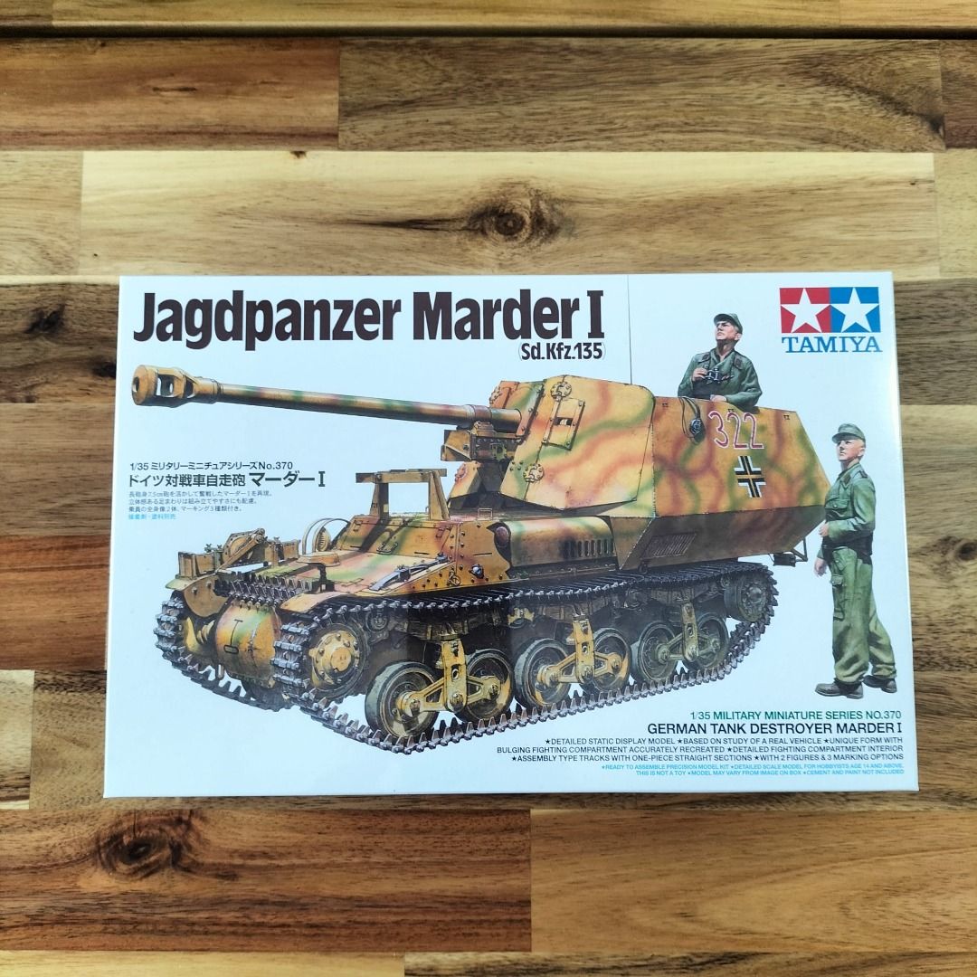 1/35 German Tank Destroyer Marder I (35370), Hobbies & Toys, Toys ...