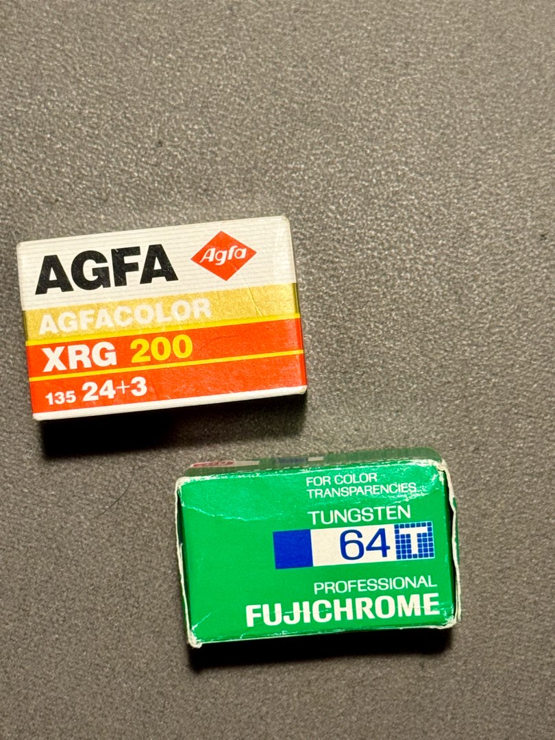 購置日本中古相機店 罕有菲林 Agfa XRG200 Kodak 64T not ccd數碼相機 舊相機DC仔, 興趣及遊戲, 收藏品及紀念品 ...