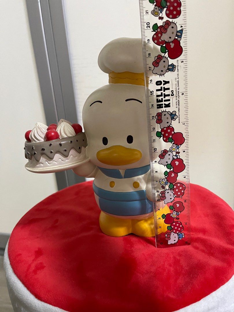 Ahiru Pekkle Sanrio Ceramic coin bank, Hobbies & Toys, Stationery ...