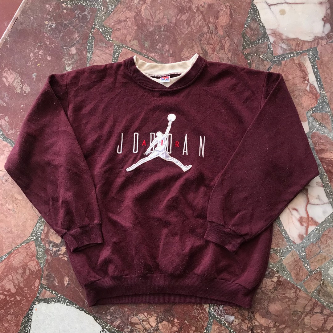 AIR Jordan Sweatshirts, Men's Fashion, Tops & Sets, Hoodies on Carousell