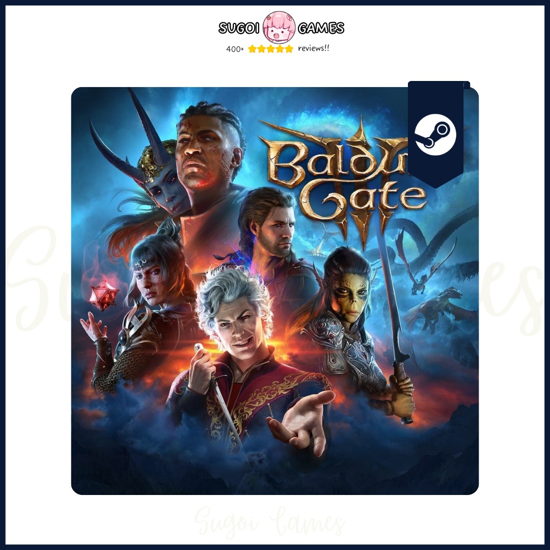 Baldur's Gate 3 | Official Steam Game | Key/Code | Digital Deluxe | DLC ...