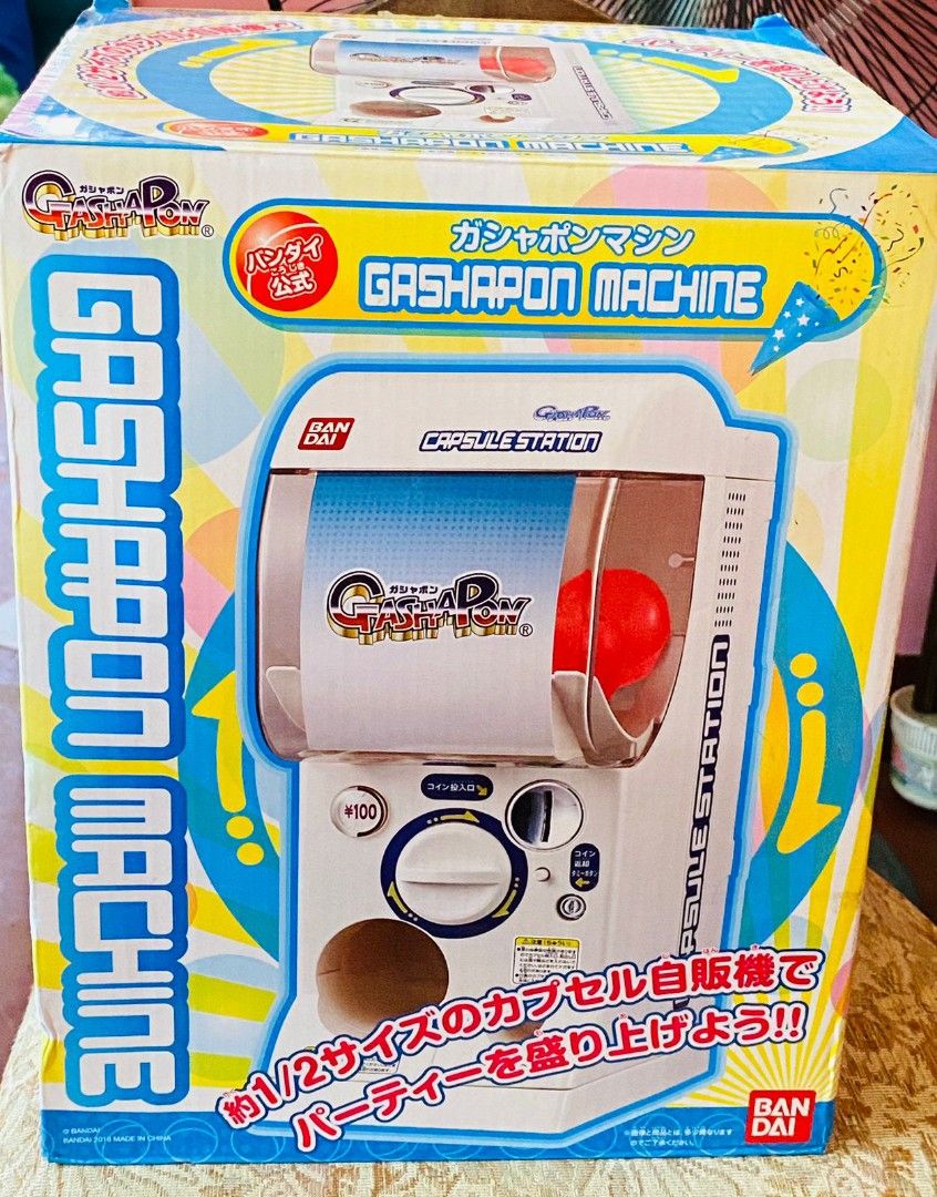 Bandai Official Gashapon Machine Capsule Station, Hobbies & Toys, Toys ...