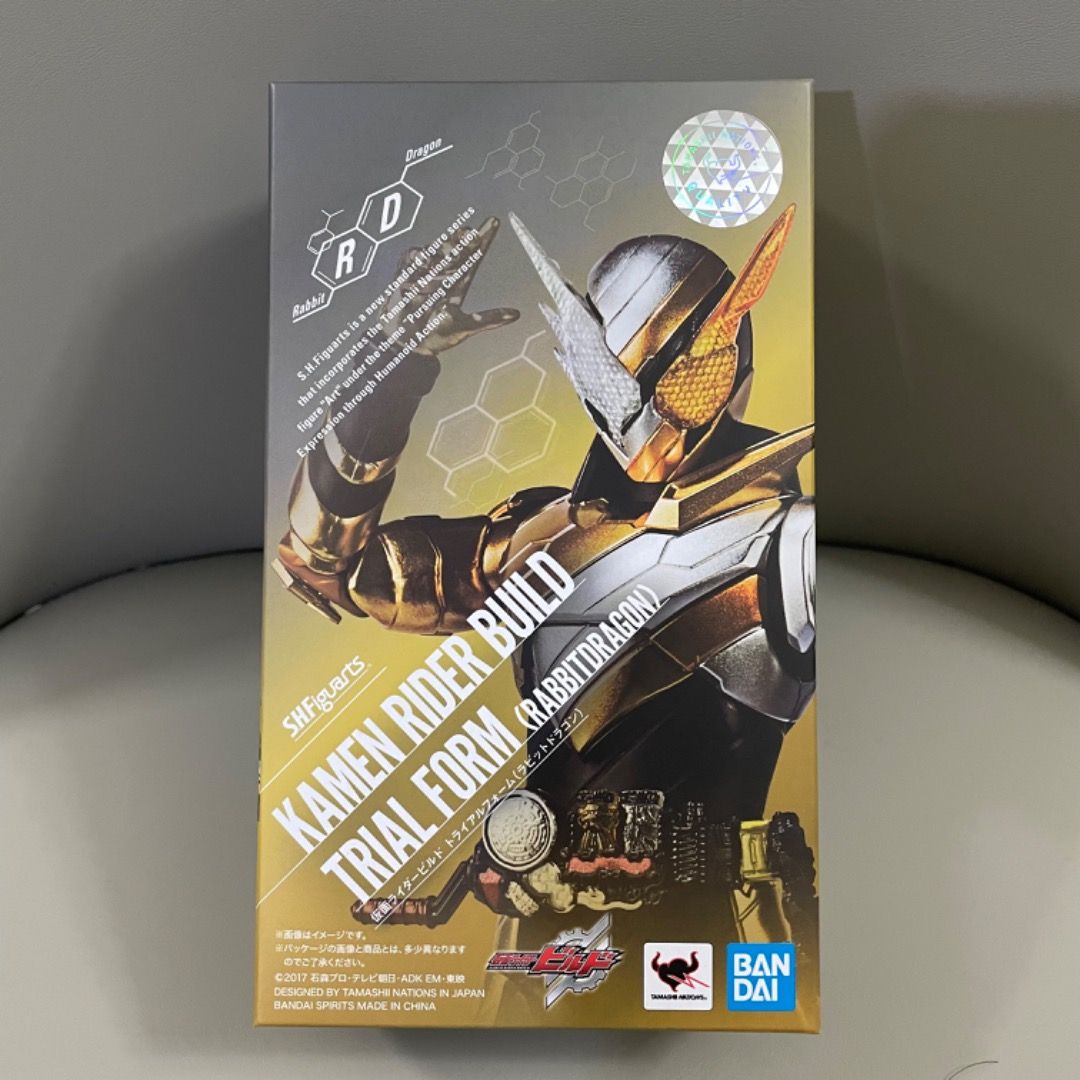 Bandai SHF Masked Rider Build Trial Form 幪面超人 Kamen Rider Build Rabbit Dragon 金兔銀龍 金銀兔龍 現貨 ...