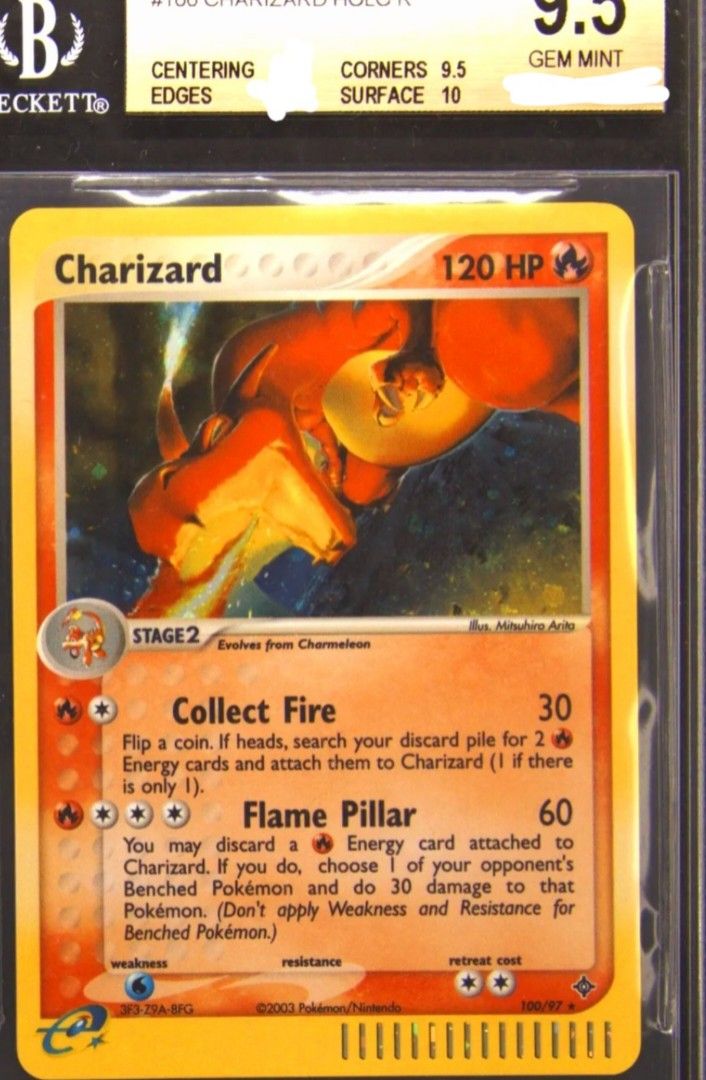 Bgs 9.5 Charizard Ex Dragon 100/97, Hobbies & Toys, Toys & Games on ...