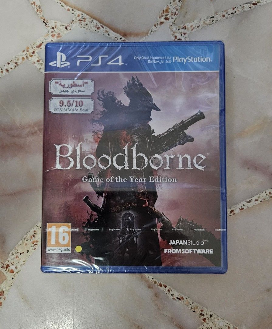 Bloodborne Game of the Year GOTY Edition with DLC in disc PS4 PS5 ...