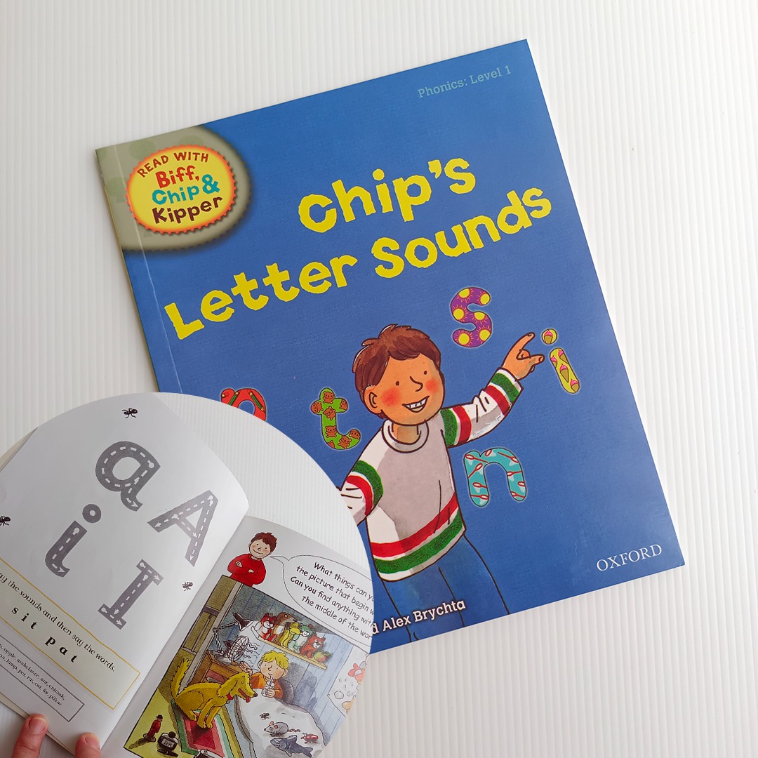 Buku Oxford Helping your child to read Level 1 Biff Chip & kipper ...