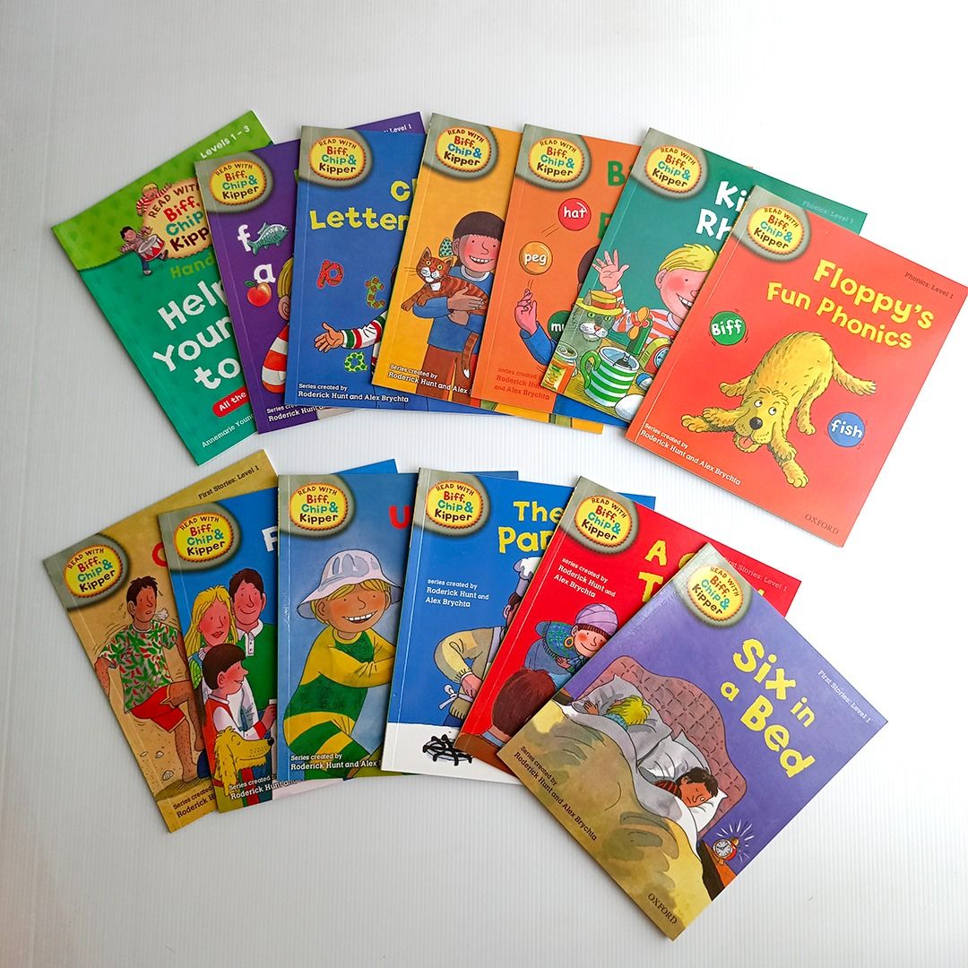 Buku Oxford Helping your child to read Level 1 Biff Chip & kipper - Floppy's Fun Phonics, Buku ...