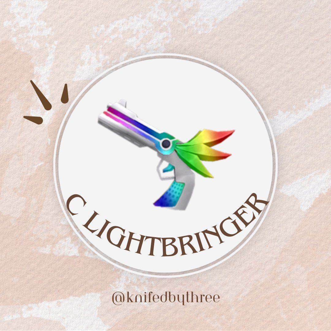 CHROMA LIGHTBRINGER ROBLOX MM2, Video Gaming, Gaming Accessories, In ...
