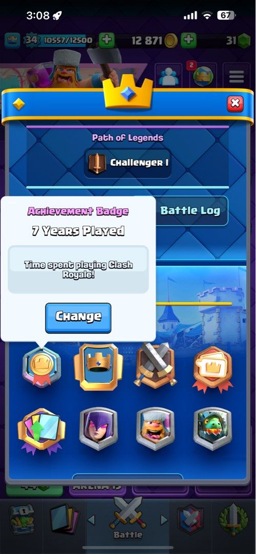 Clash royale cr, Video Gaming, Video Games, Others on Carousell