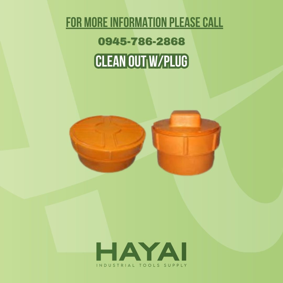Clean Out W/Plug, Commercial & Industrial, Industrial Equipment on ...
