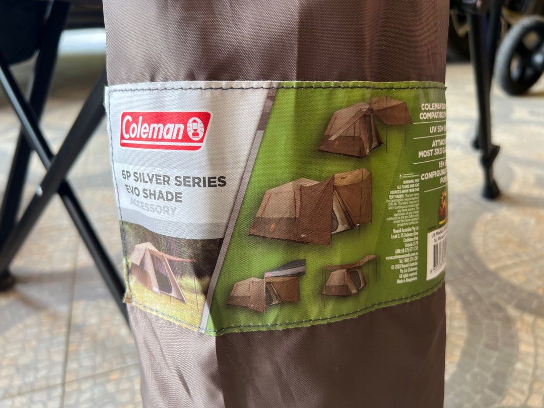 Coleman evo shade for silver series, Sports Equipment, Hiking & Camping ...