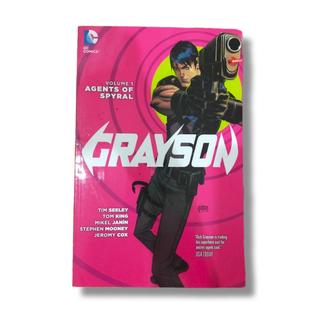 DC comics Grayson Vol 1, Hobbies & Toys, Books & Magazines, Comics & Manga on Carousell
