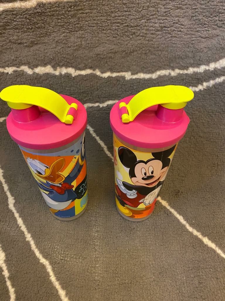 Disney Tupperware tumbler 470ml, Furniture & Home Living, Kitchenware ...