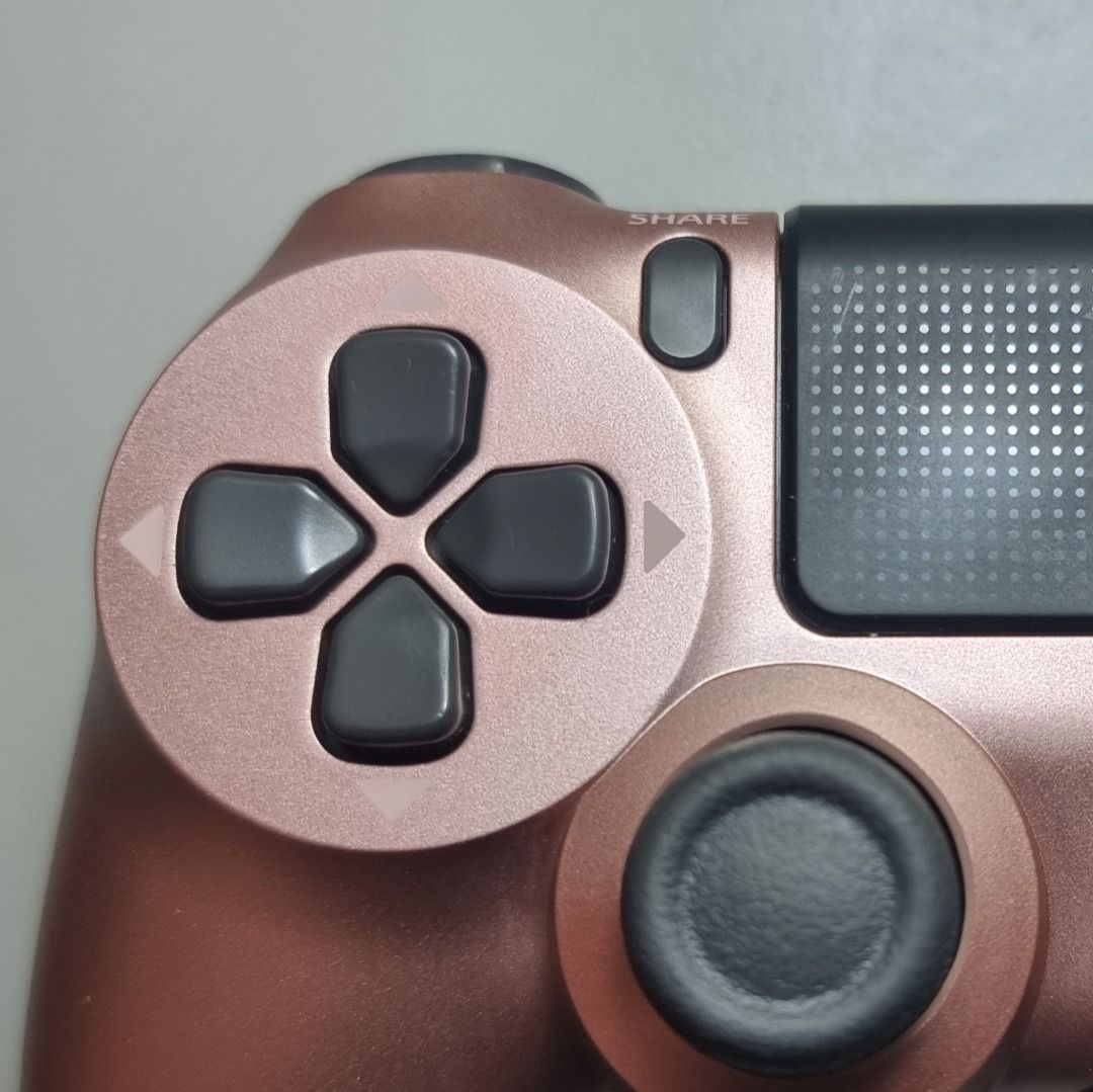 DualShock 4 (Rose Gold, v2) Original, Video Gaming, Gaming Accessories ...