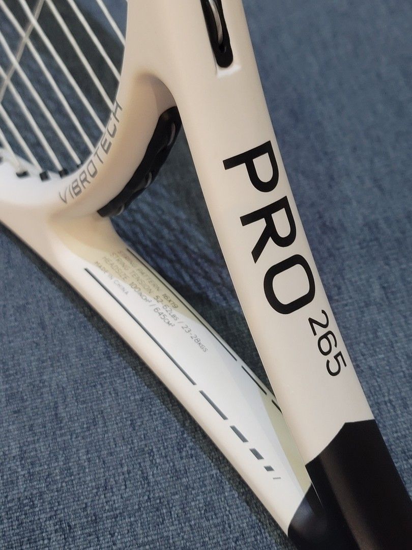 Dunlop Vibrotech Pro 265, Sports Equipment, Sports & Games, Racket ...