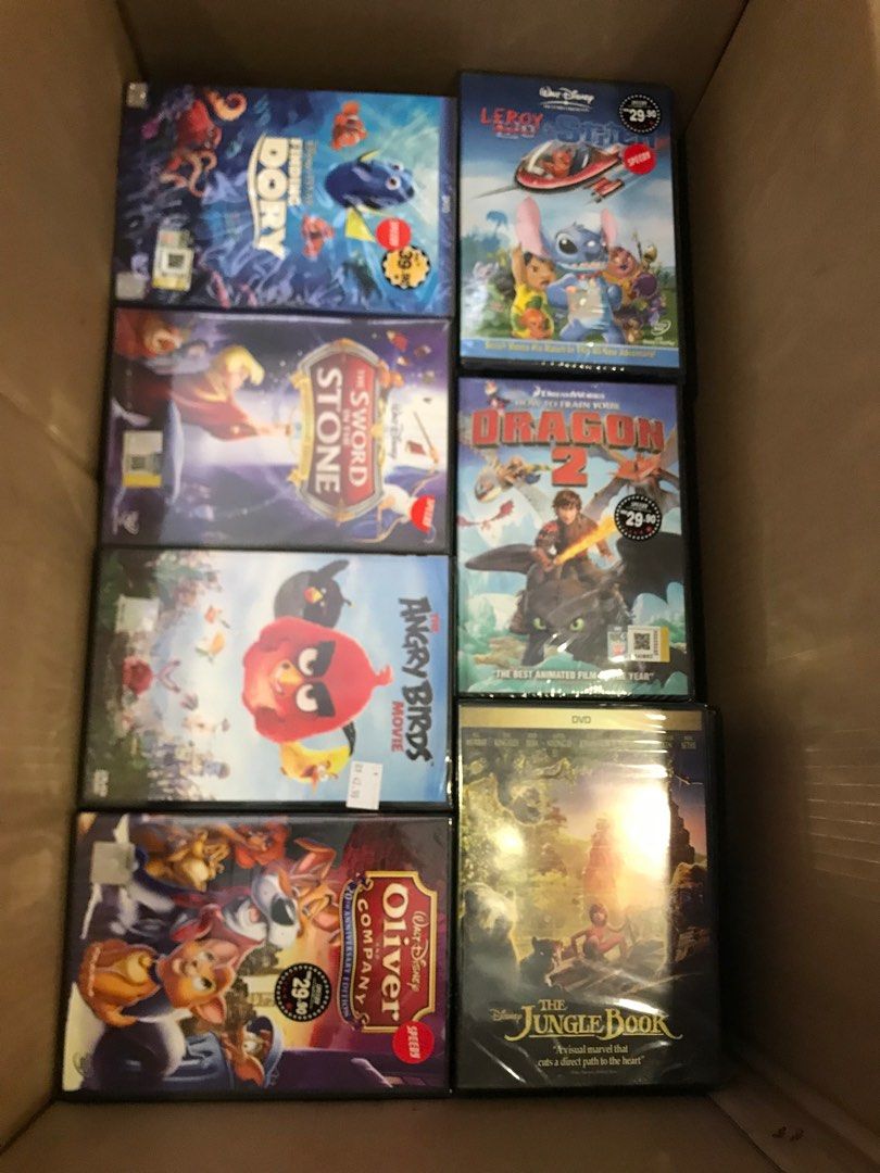 DVDs Cartoon, Hobbies & Toys, Music & Media, CDs & DVDs on Carousell