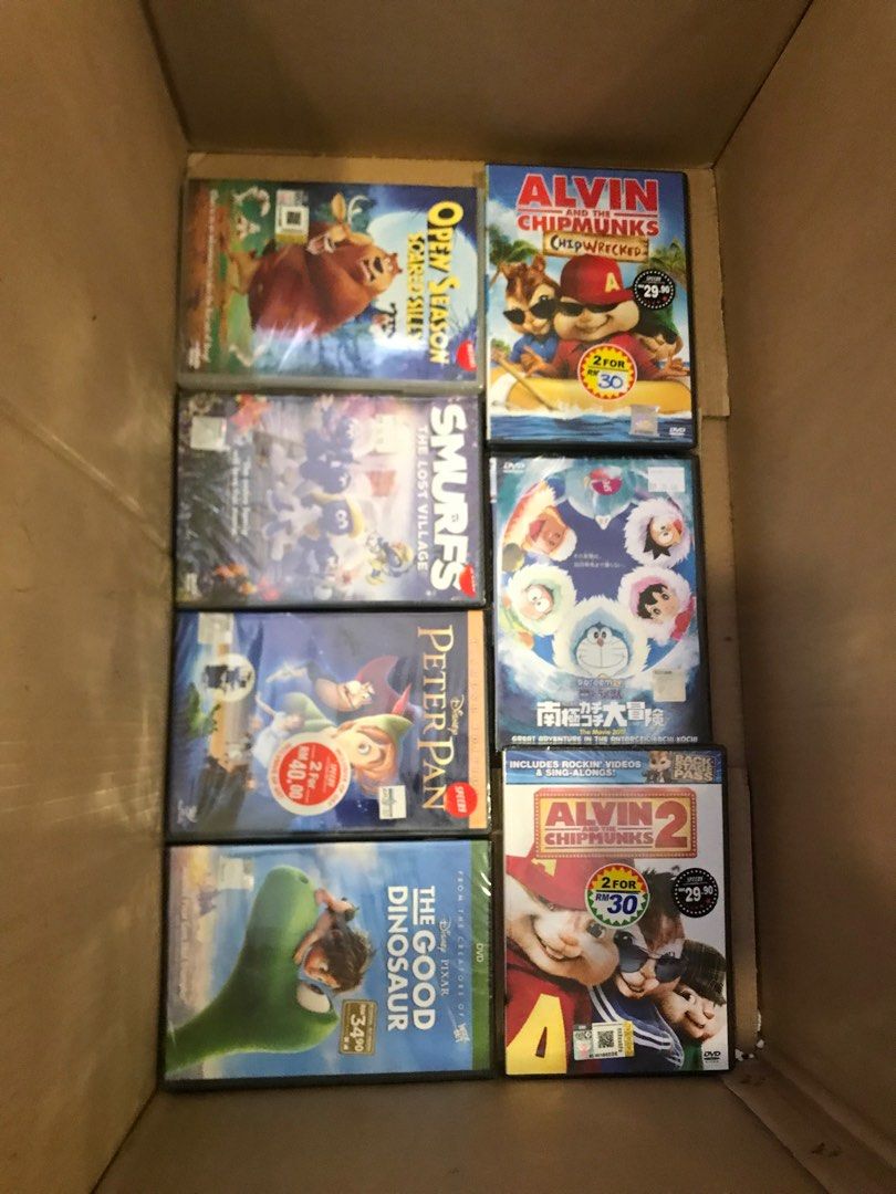 DVDs Cartoon, Hobbies & Toys, Music & Media, CDs & DVDs on Carousell