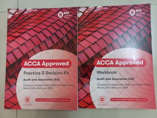 (SET) 2023 ACCA BPP Audit and Assurance (AA) Workbook, Practice ...